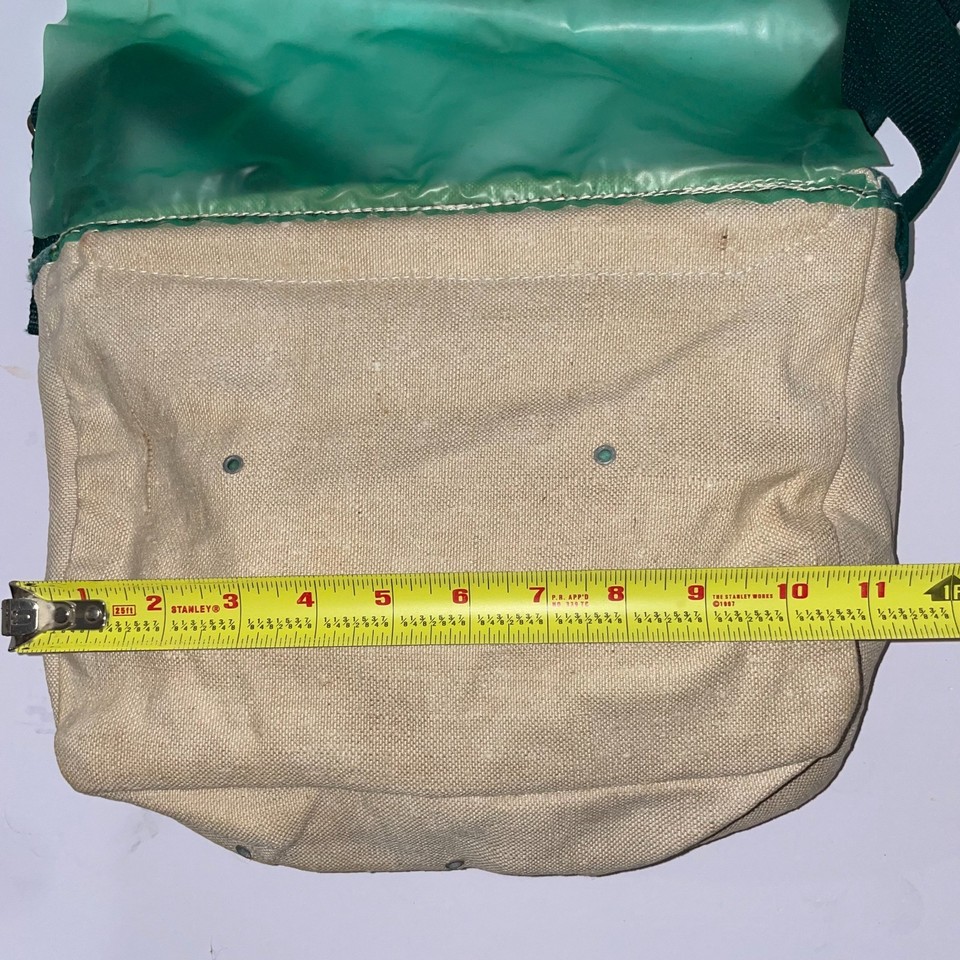 Cortland ArctiCreel Flax Canvas Fishing Bag Vintage Soak Cooler | eBay