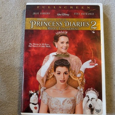 The Princess Diaries 2: Royal Engagement DVD 2004 Fullscreen Anne ...