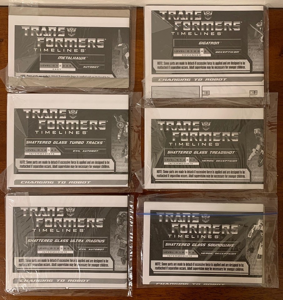 Transformers Botcon 2012 Primus Shattered Glass Invasion Box Set W ...