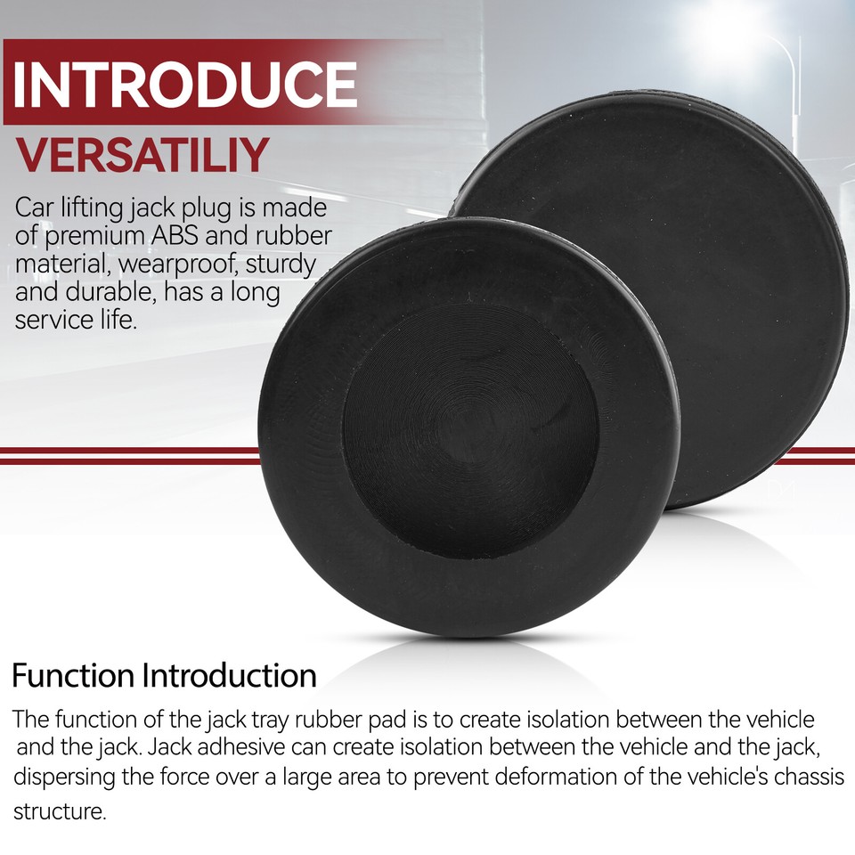 Heavy Duty Pad For Bottle Jack Protection Pad 37mm Dia Recess On Bottom ...