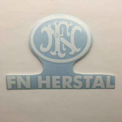 FN Herstal Logo Die Cut Vinyl Sticker Decal Patriotic Gun USA America ...