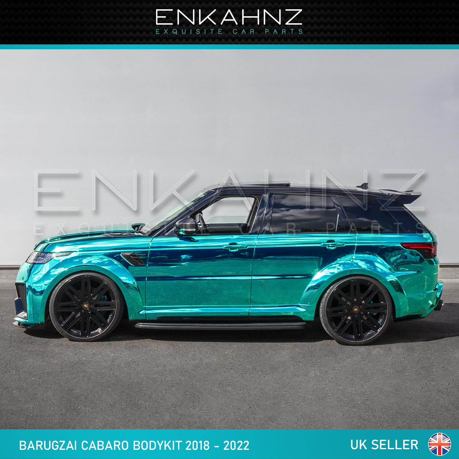 BARUGZAI CABARO WIDE ARCH SVR BODYKIT FOR RANGE ROVER SPORT 2018-2022 ...