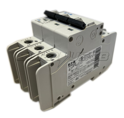 Eaton FAZ-B40/3-NA UL489 Circuit Breaker, 40 Amp, 240Vac, 3P, DIN Rail ...