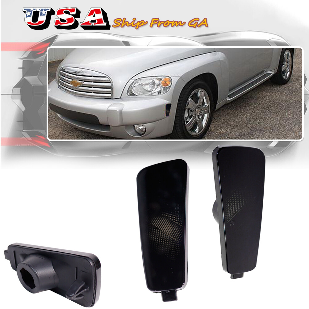 For Chevy HHR Smoked Lens Front Side Marker Lights 2006-2011 LH & RH ...
