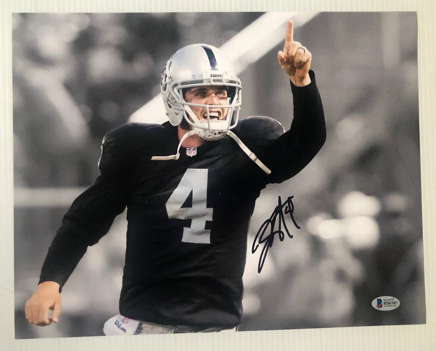 Derek Carr Autographed Memorabilia | Signed Photo, Jersey, Collectibles ...
