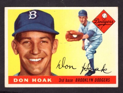 1955 TOPPS DON HOAK CARD NO:40 EX-MINT CONDITION | eBay
