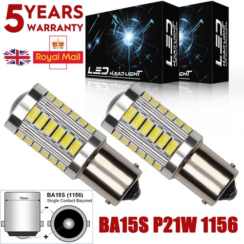P21W LED DRL Driving Daytime Running Day Bulbs Fog Lamp Light For VW ...
