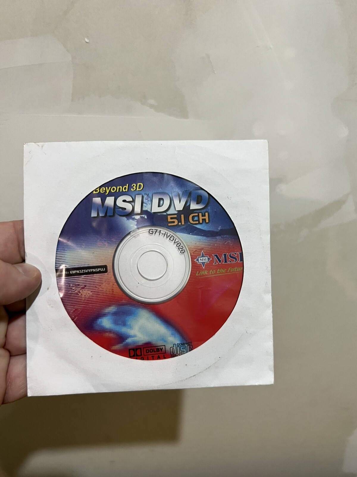 Beyond 3D MSI DVD 5.1CH - Micro-Star 5.1 CH CD | eBay