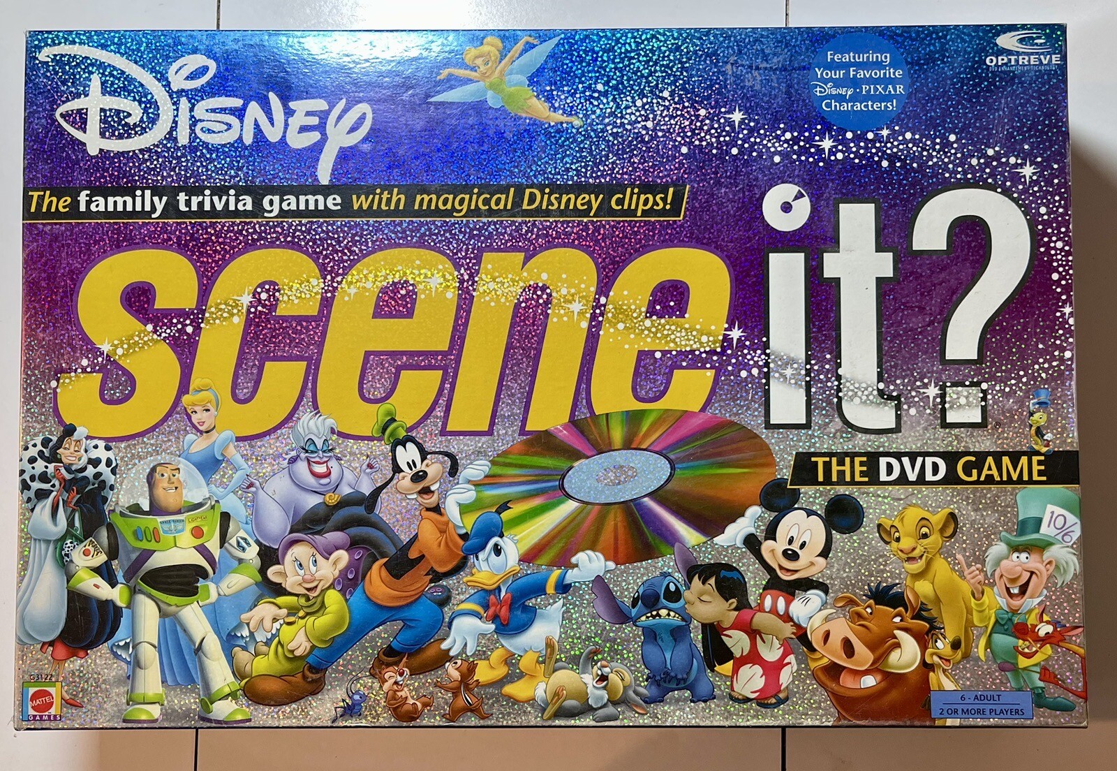 Disney Scene it? The DVD Game 2004 - Family Trivia Board Game Pixar | eBay