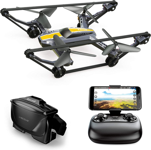 X-TANKCOPTER Hybrid Quadcopter-Tank Drone, HD Camera, Smartphone App ...