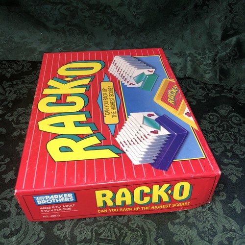 Vintage Rack-O Card Game Parker Brothers 1992 RackO COMPLETE | eBay