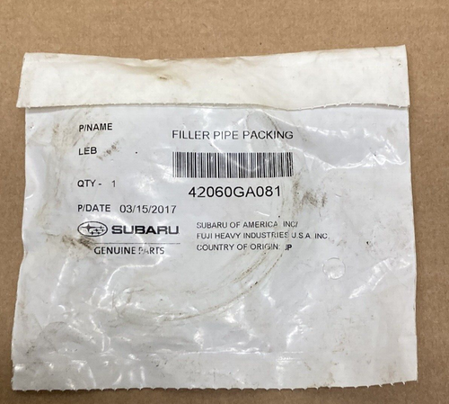 85 - 14 Subaru Filler Pipe Packing Seal 42060GA081 Impreza Forester ...