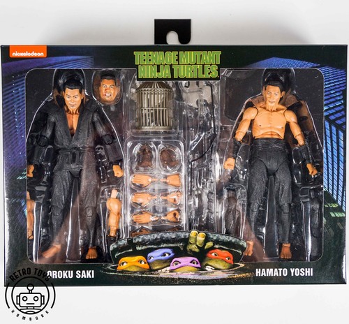 NECA SHADOW WARRIORS Teenage Mutant Ninja Turtles Oroku Saki Hamato ...