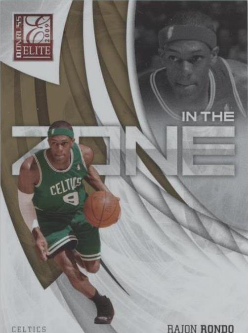 2009-10 Donruss Elite - In the Zone Rajon Rondo #12 Gold /100 for sale ...