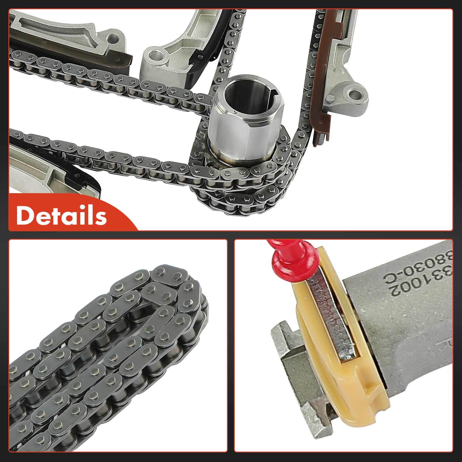 14pcs Engine Timing Chain Kit for Toyota Sequoia Tundra Lexus GS F ...