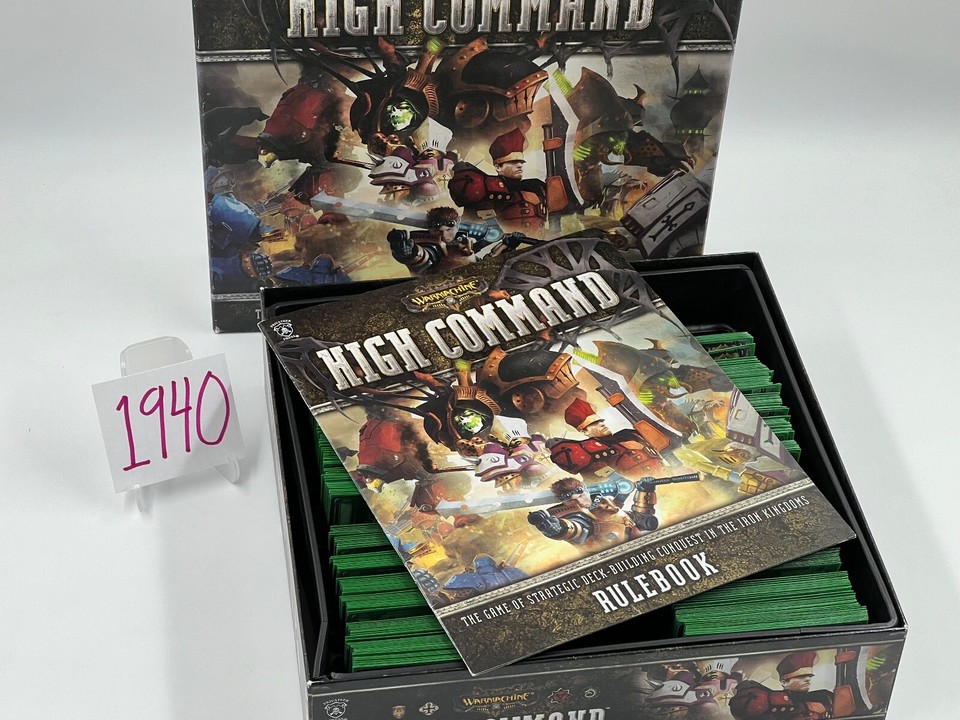 Warmachine: High Command Deck Building Game, Base Game, 2012 | eBay