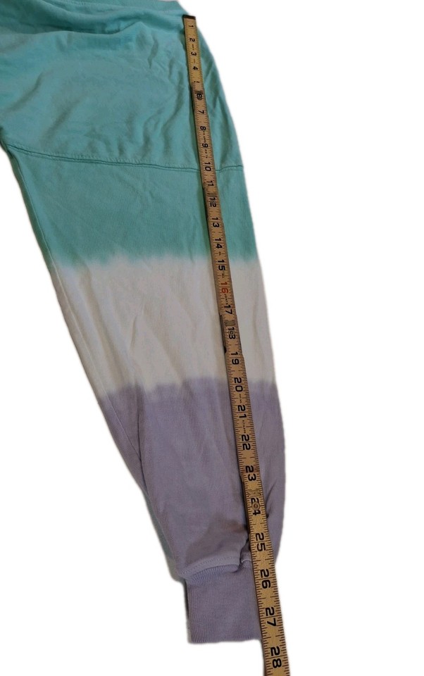 Spirit Jersey Blank Tie Dye V-Neck Long Sleeve Pullover Shirt Women's ...