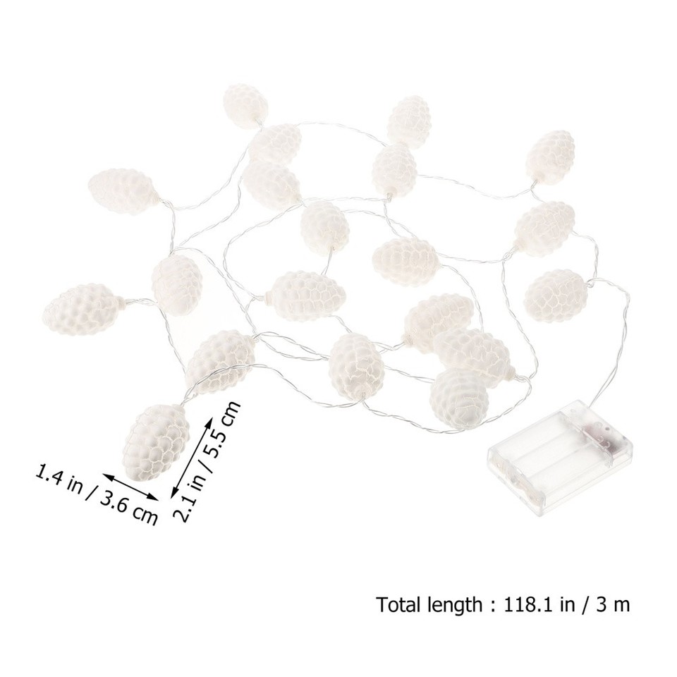 Pine Cones Design String Lamp Decorative Light Lights Decoration | eBay UK