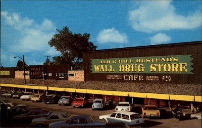 Wall Drug Store Wall South Dakota vintage postcard v598 | eBay