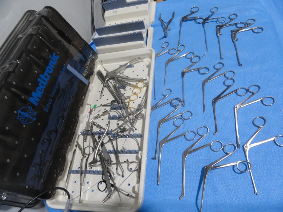 V. Mueller ENT Sinus Instrument Set FESS Medtronic Case - Surgical | eBay