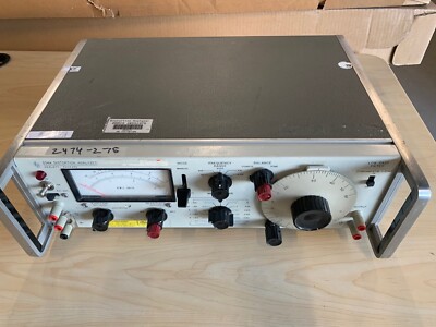 Sound & Audio Measurement - Hp 334A Distortion Analyzer