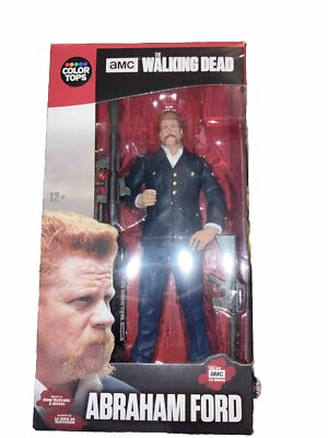 McFarlane The Walking Dead Color Tops 7 Abraham Ford Action Figure Mint ...