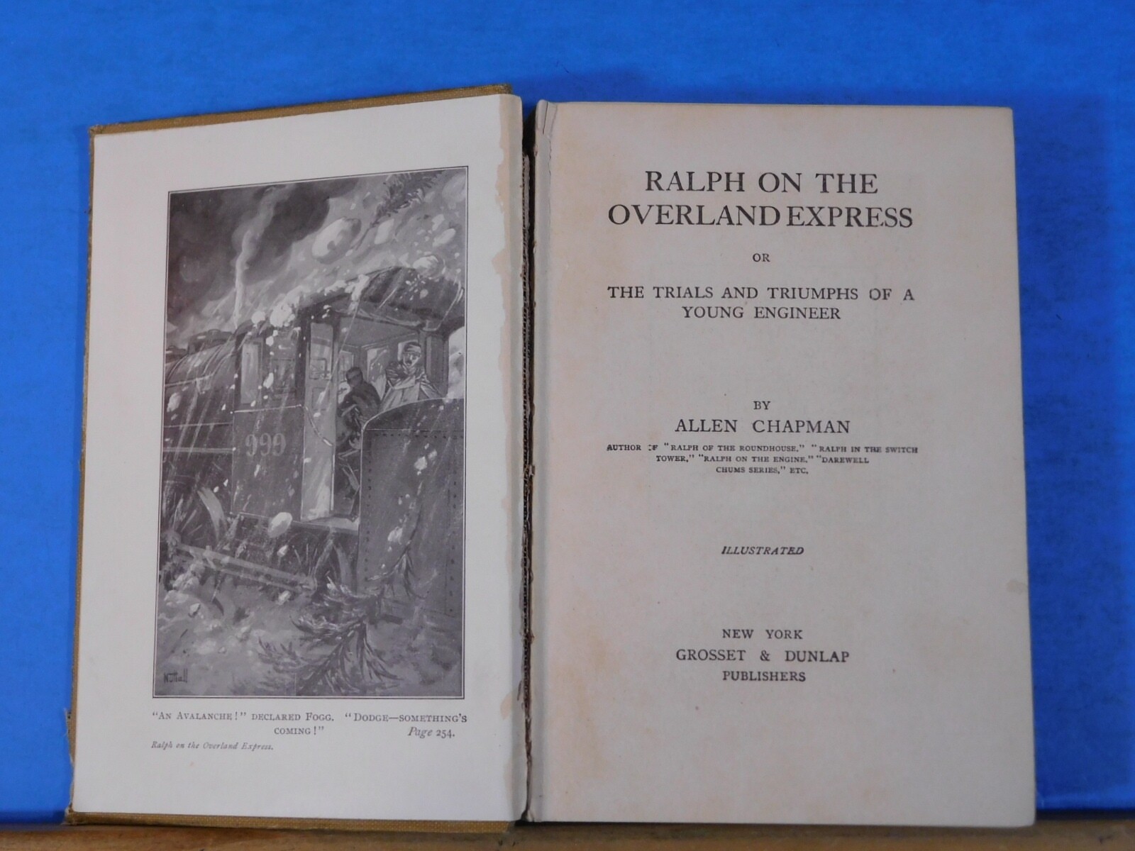 Ralph on the Overland Express by Allen Chapman Novel 1910 Trails and ...