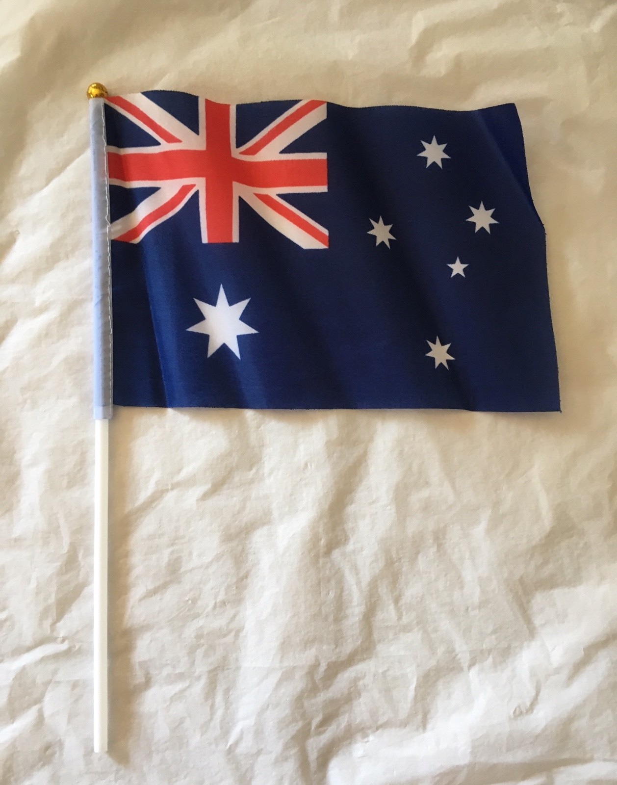 8 Pcs Small Waver Hand Held Aussie Flags/Australia Flag | eBay