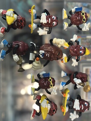 Lot Of 10 Vintage California Raisins PVC Band Figures Actions Set ...