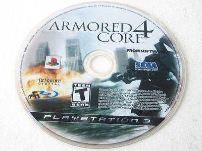 Armored Core 4 PS3 PlayStation 3 Good Disc Game Robot Mechs From ...