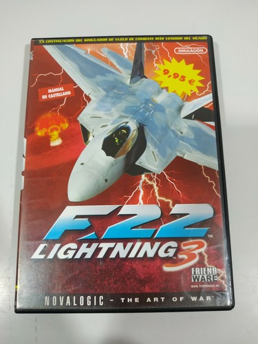F22 Lightning 3 Novalogic - game for PC CD-ROM - Spain edition ...