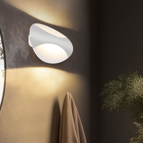 Design LED Wand Strahler Lampe Wohn Ess Zimmer Beleuchtung weiß Flur ...