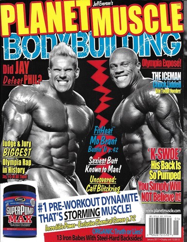 Planet Muscle Magazine Jay Cutler Chuck Liddell Mo Brant Organic Truths ...