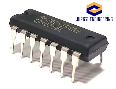 10PCS CD4075BE CD4075 CMOS Triple 3-Input OR Gate IC NEW DIP14 | eBay