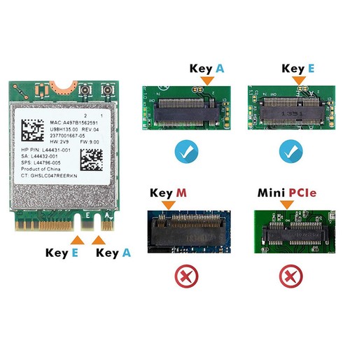 Buy Realtek RTL8822CE M.2 Network Card Dual Band 802.11ac WiFi ...