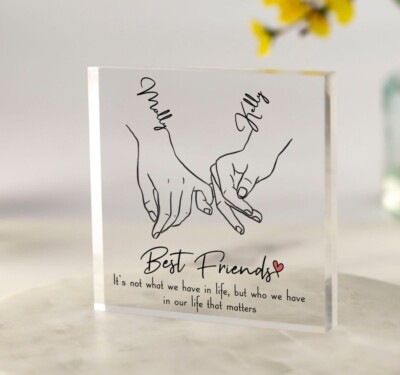 Best Friend Gift - Pinky Promise Gift, Friends Birthday Gift ...