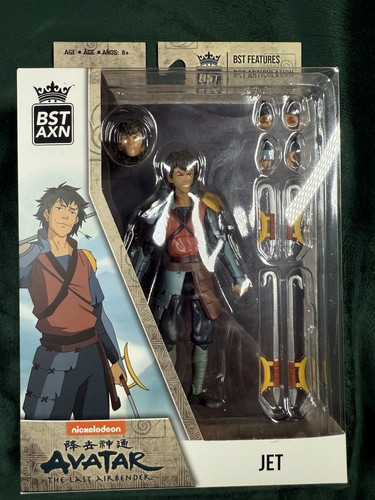 BST AXN Avatar The Last Airbender Jet Action Figure 5” Sealed In Box ...