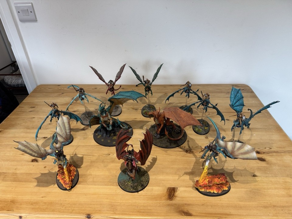 Stormcast Eternals Dragon Army Age Of Sigmar Aos Beautifully Painted ...