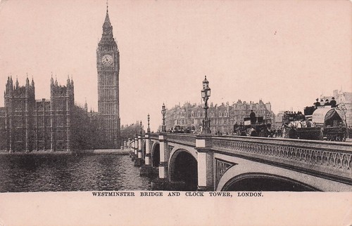 ROYAUME UNI LONDRES WESTMINSTER BRIDGE ET BIG BEN | eBay