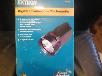 Extech 461830 Stroboscope 110 VAC BRAND NEW IN BOX, BRAND NEW | eBay