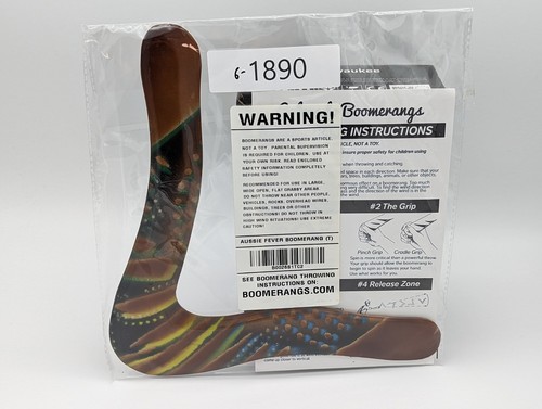 Colorado Boomerangs Light Wood Aussie Fever 13" Perfect for the beach ...