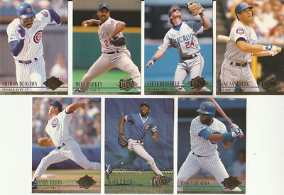 (7) 1994 Ultra Chicago Cubs (7 Card Team Lot) See Scans! | eBay