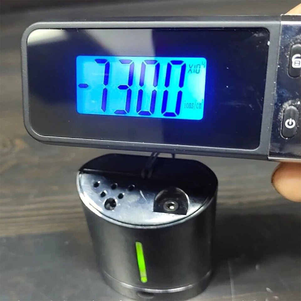 Portable Air Ion Tester +/- Air Ion Negative Ion Concentration Detector ...