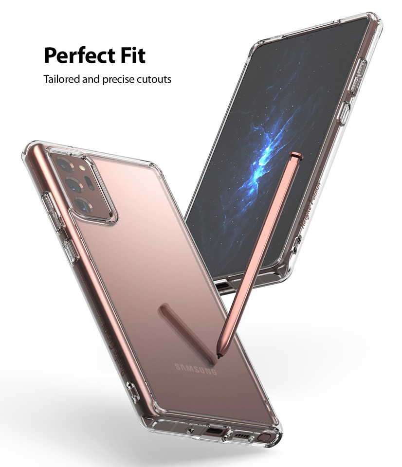 For Samsung Galaxy Note 20 / Note 20 Ultra Case | Ringke [FUSION] Clear ...