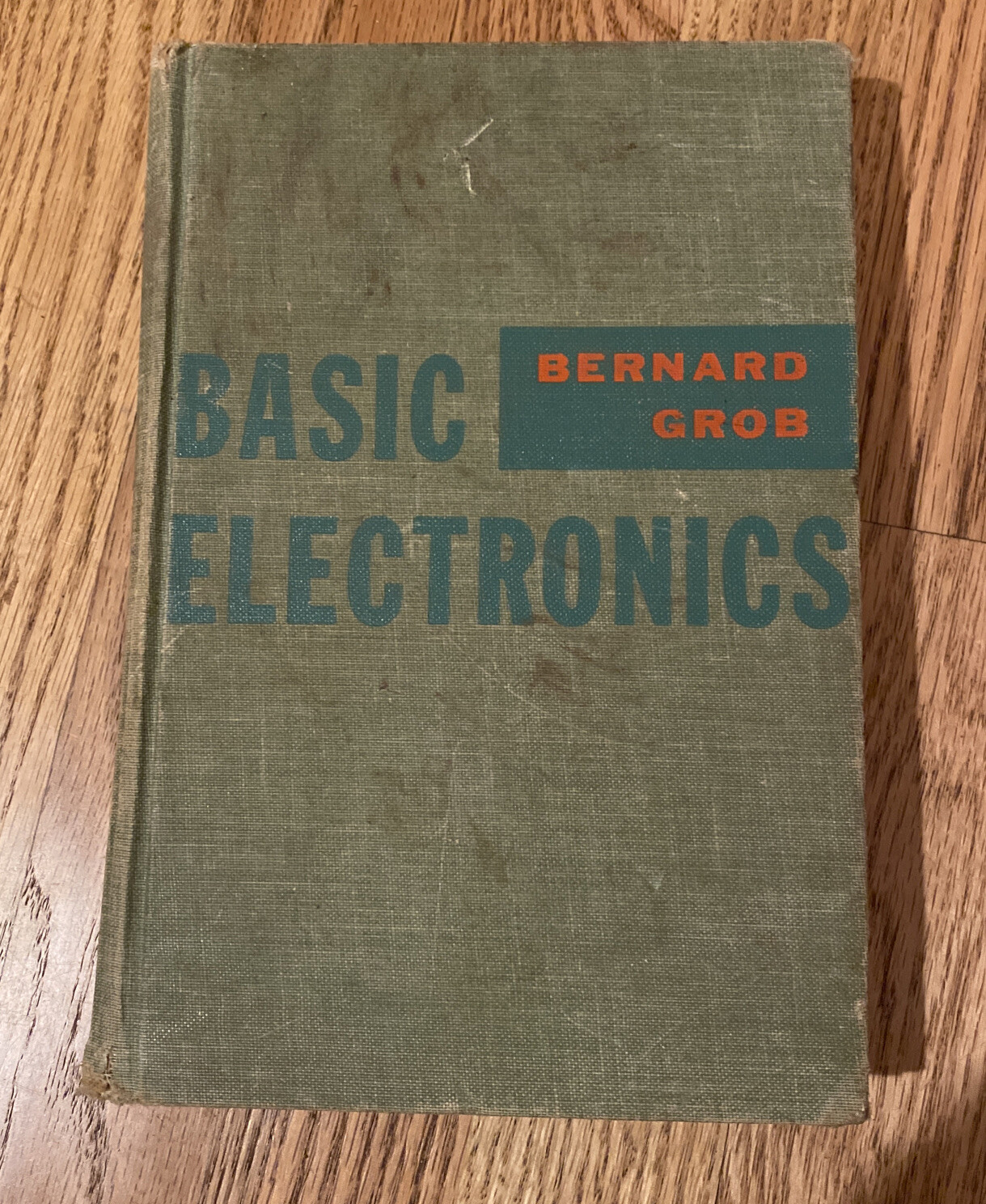 Basic Electronics by Bernard Grob 1959 HC/1st Edition Illustrated ...