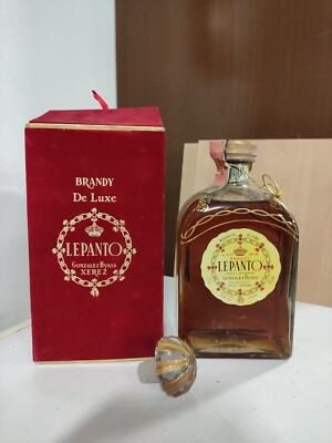 LEPANTO BRANDY GONZALEZ BYASS XEREZ 75 cl. ANNI 70. | eBay