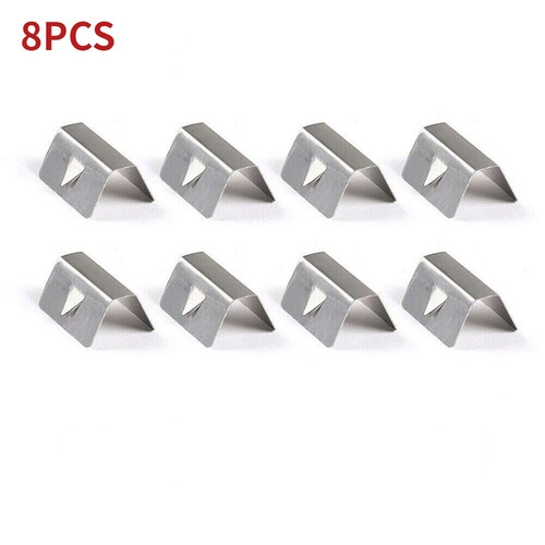 8PCS Wind Rain Deflector Channel Stainless Retaining Clips for Heko G3 ...