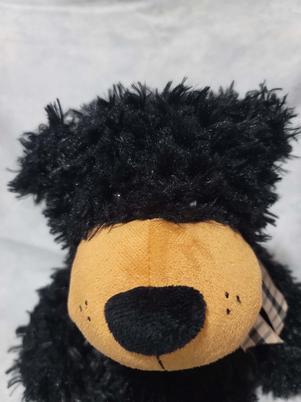 Ganz Colton Black Teddy Bear Plush Stuffed Animal Huggable Soft 18 ...