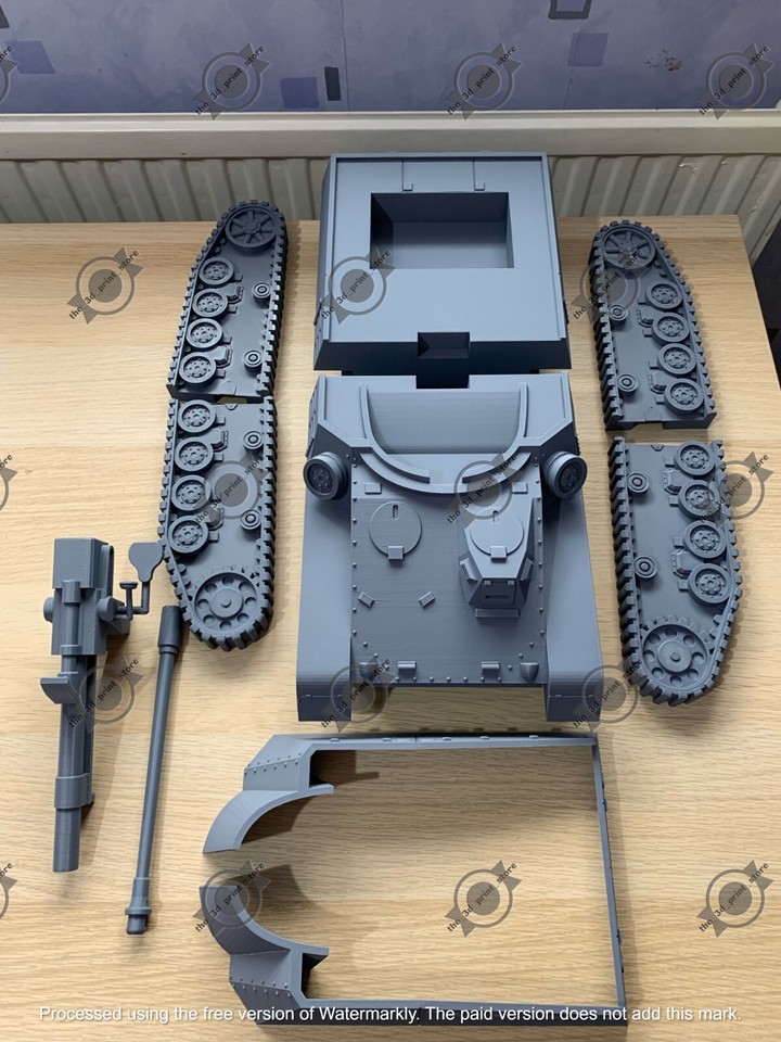 WW2 GERMAN NASHORN TANK , 3D PRINTED, MANY SCALES AVAILABLE | eBay