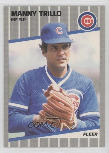 1989 Fleer Manny Trillo (Throws Rig on Back) #440.2 | eBay